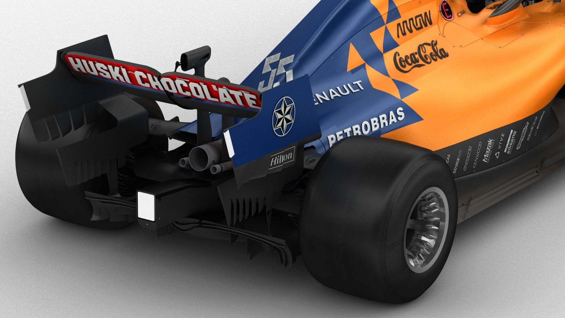 McLaren MCL34 - 3D Model by Cactus3D