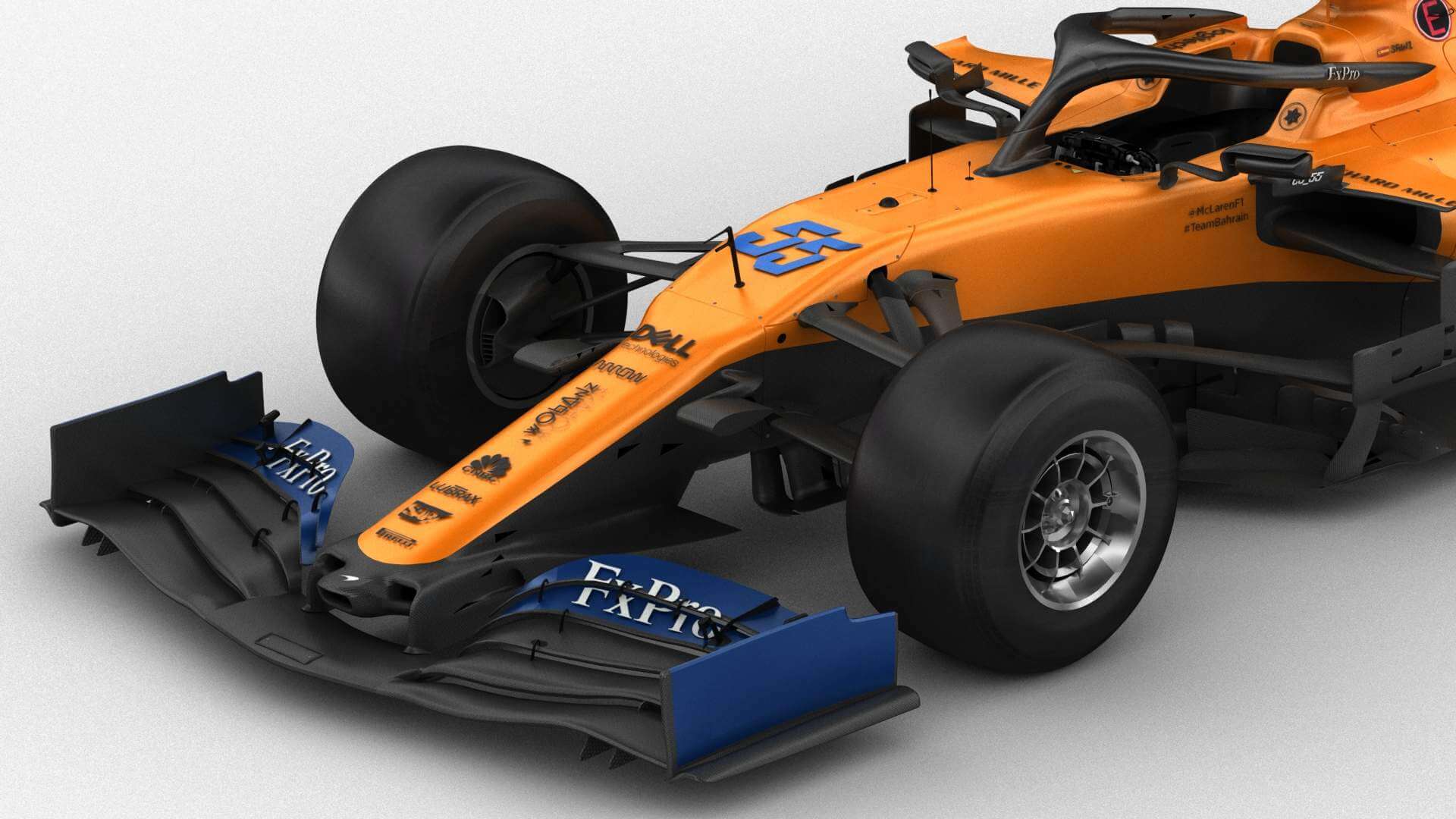 McLaren MCL34 - 3D Model by Cactus3D