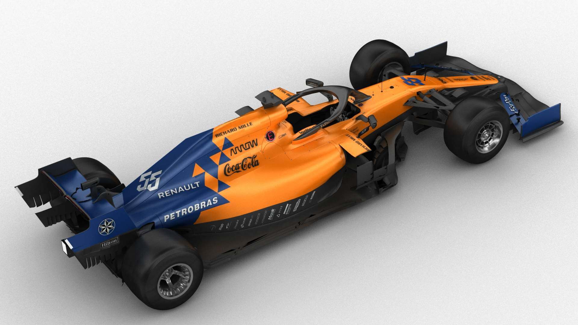 McLaren MCL34 - 3D Model by Cactus3D