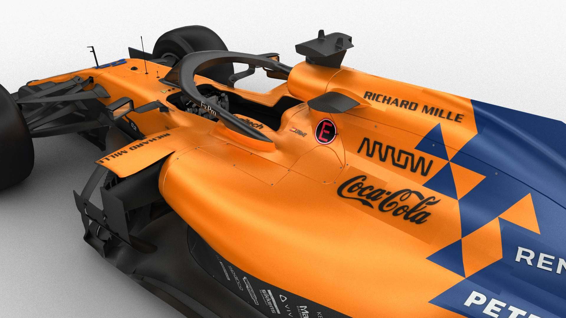 McLaren MCL34 - 3D Model by Cactus3D