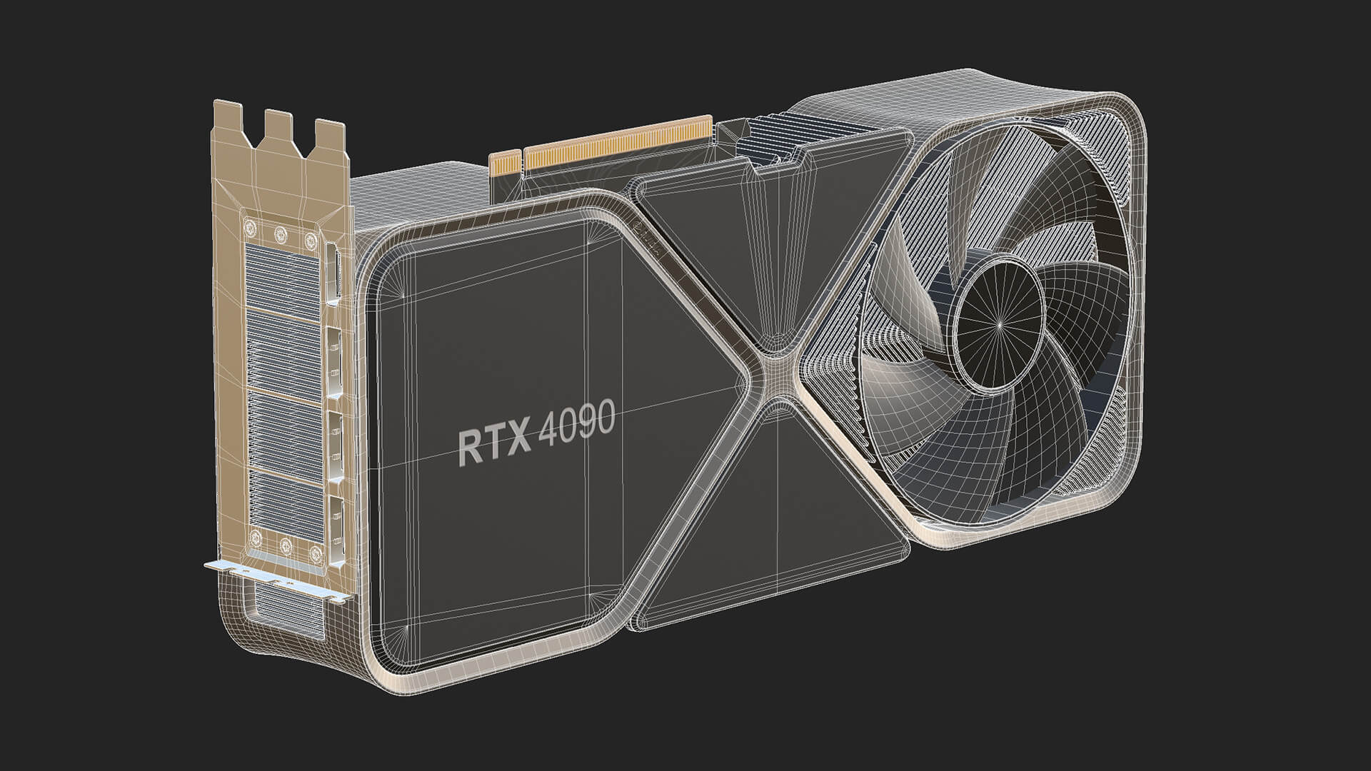 Nvidia RTX 4090 - 3D Model by Cactus3D