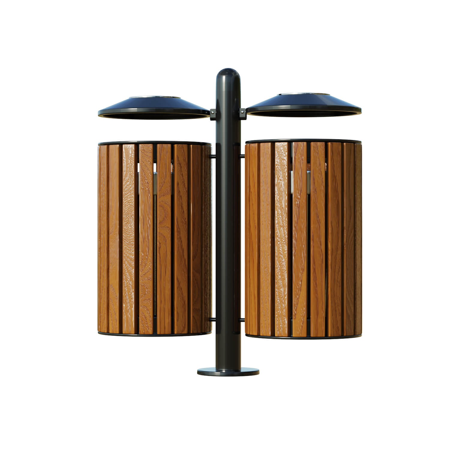 Outdoor Trash Bins 01 - 3D Model by Cactus3D