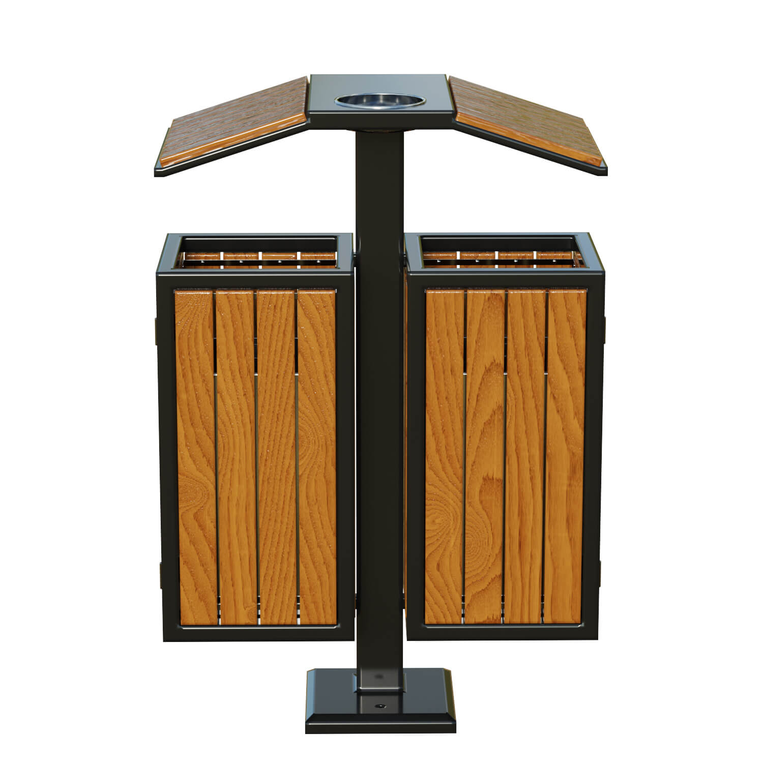 Outdoor Trash Bins 04 - 3D Model by Cactus3D