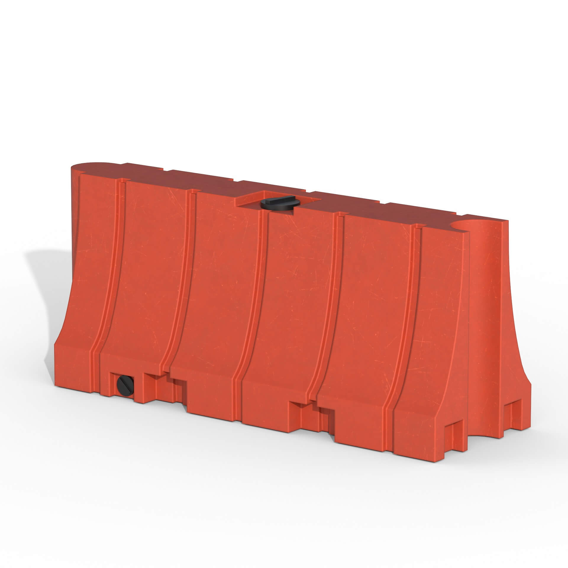 Plastic Traffic Barrier - 3D Model by Cactus3D