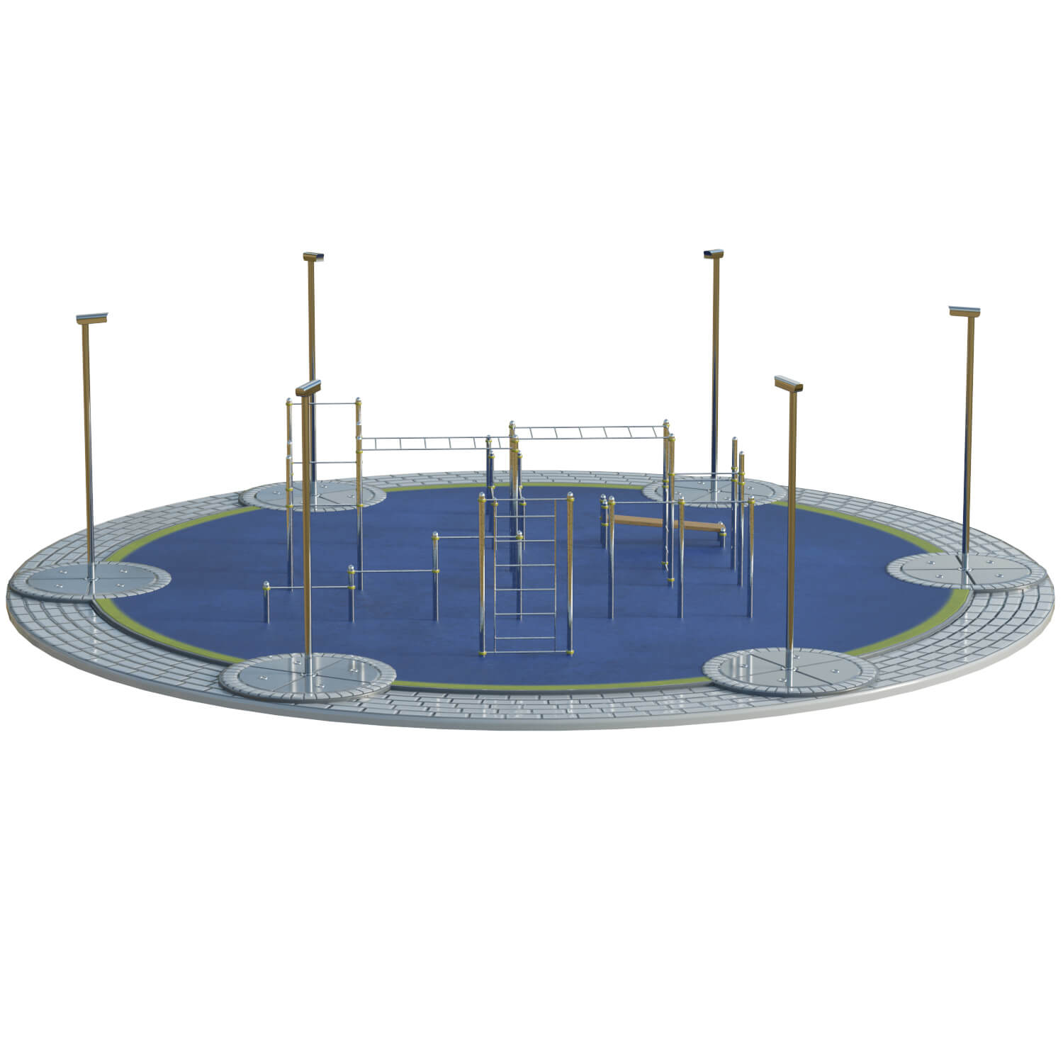 Playground - 3D Model by Cactus3D