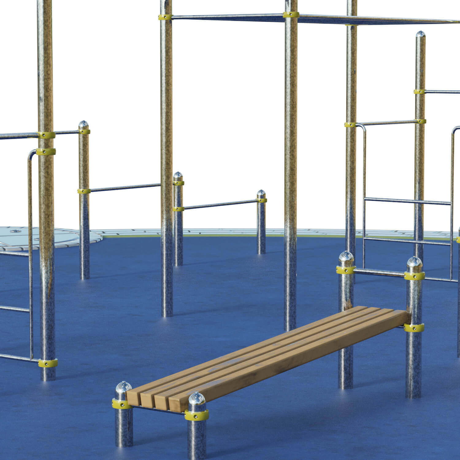 Playground Low Poly 3D Model by Cactus3D