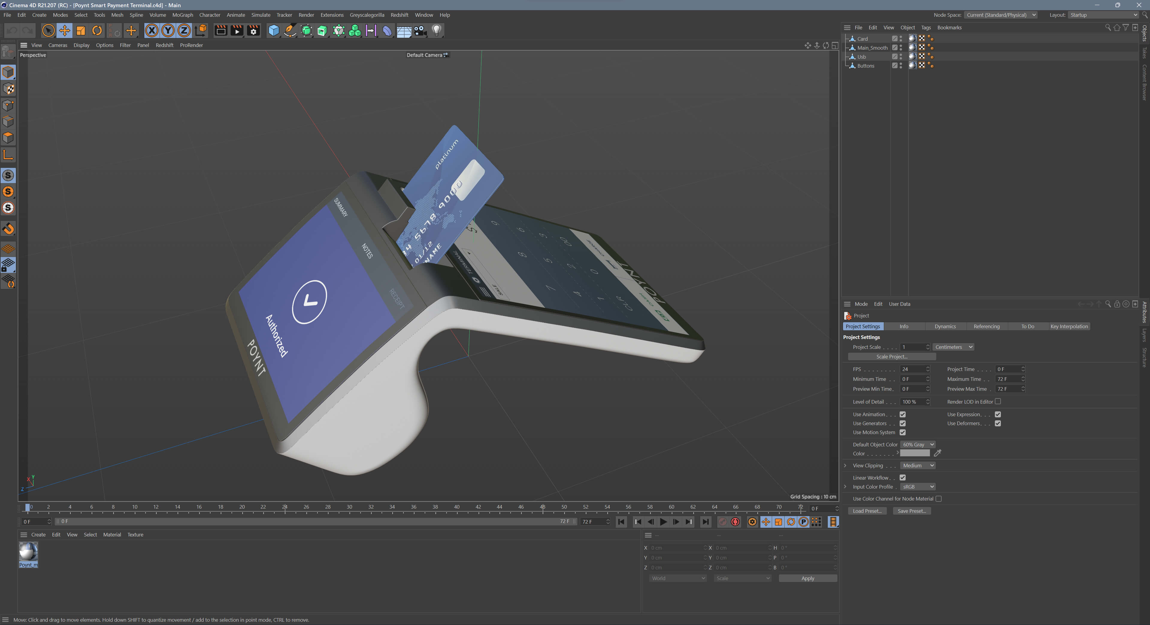 Poynt Smart Payment Terminal - 3D Model by Cactus3D