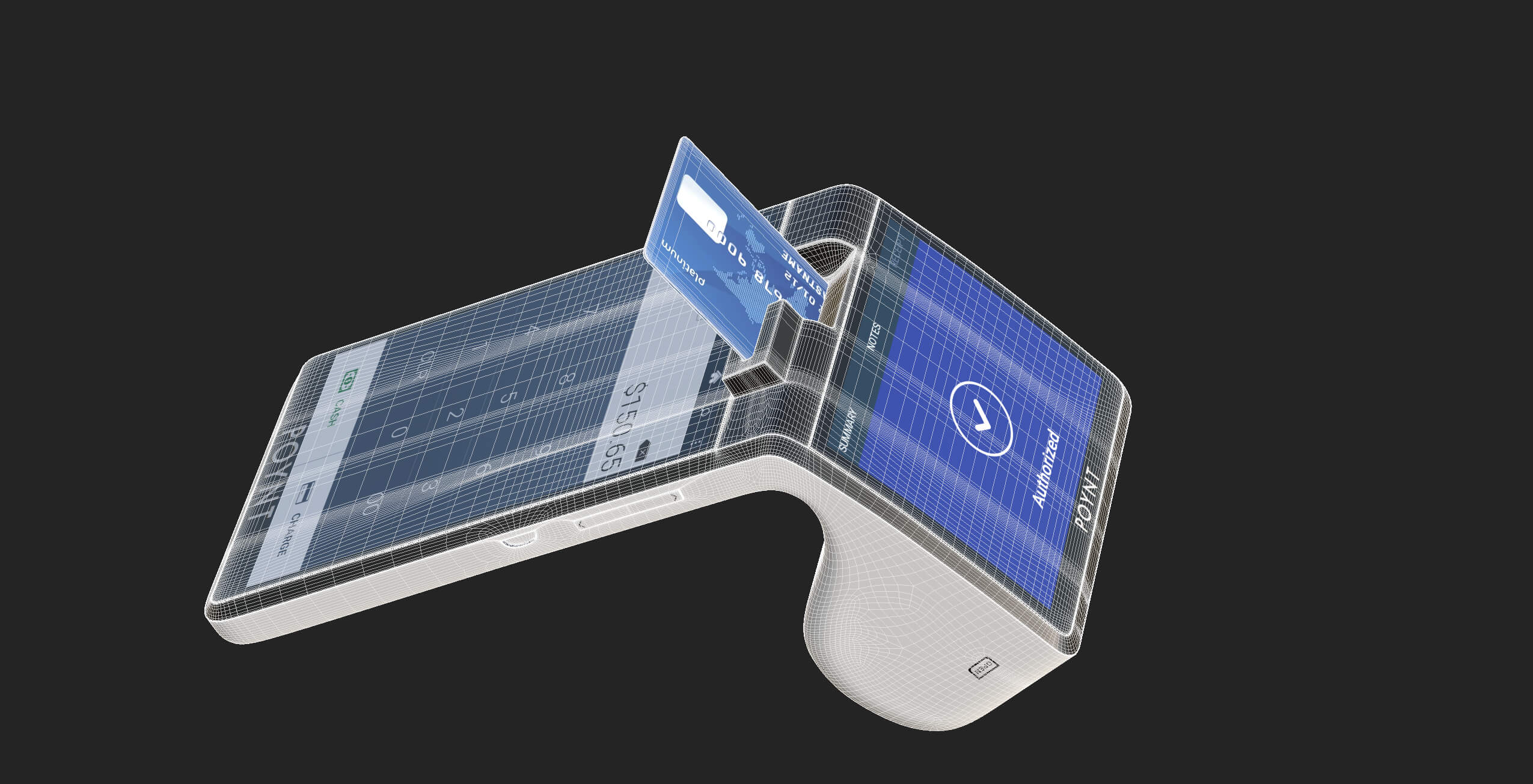 Poynt Smart Payment Terminal - 3D Model by Cactus3D
