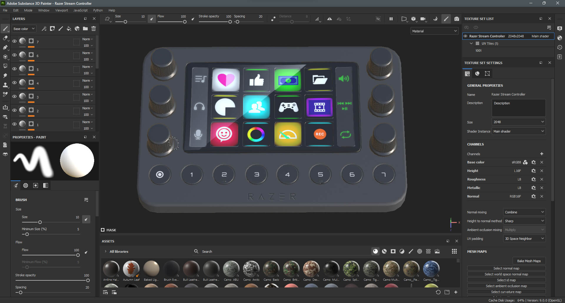Razer Stream Controller - 3D Model by Cactus3D