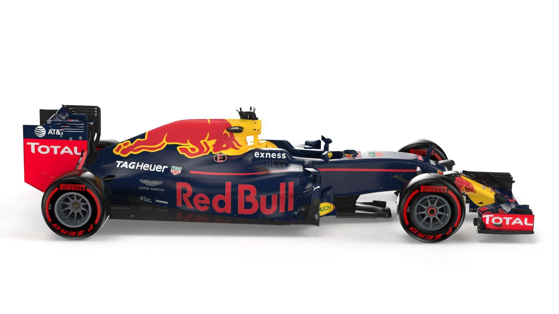 Red Bull 2016 F1 Race Car - 3D Model by Cactus3D