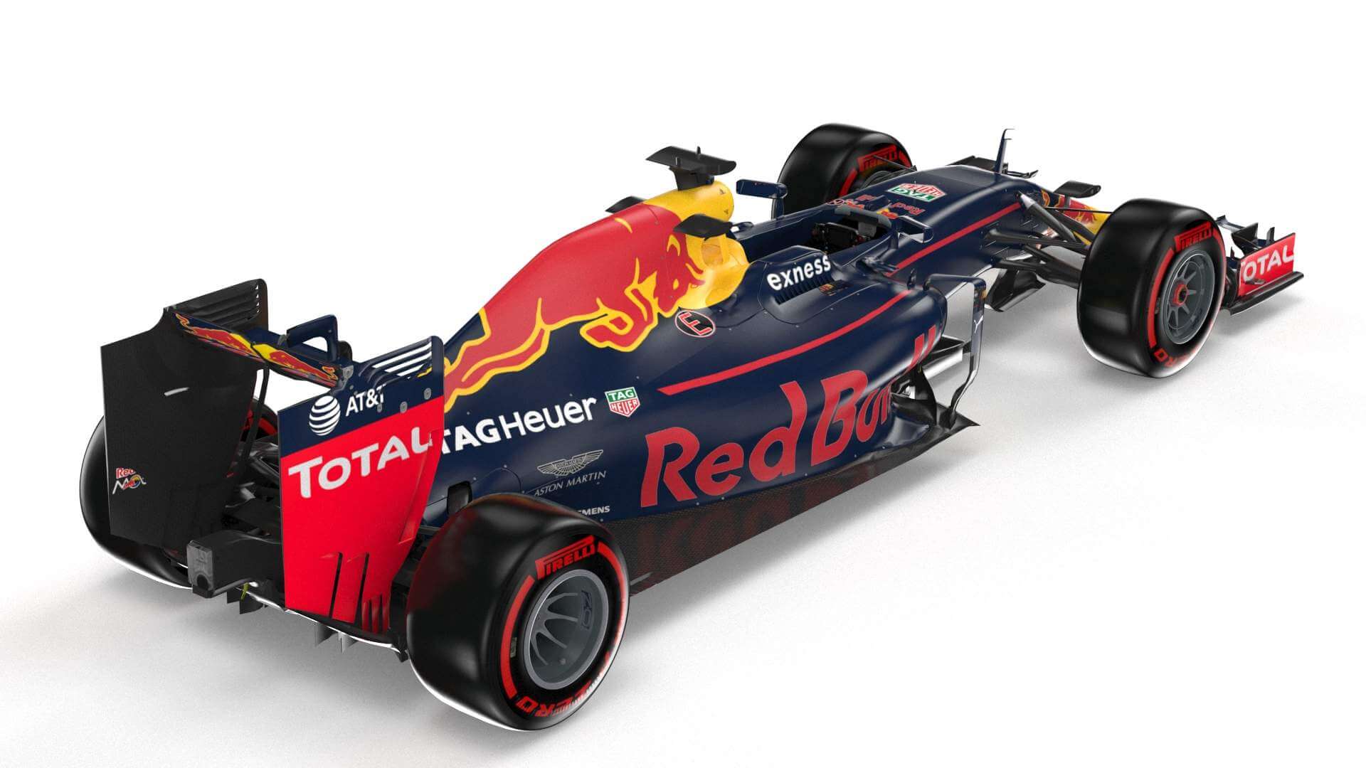 Red Bull 2016 F1 Race Car - 3D Model by Cactus3D