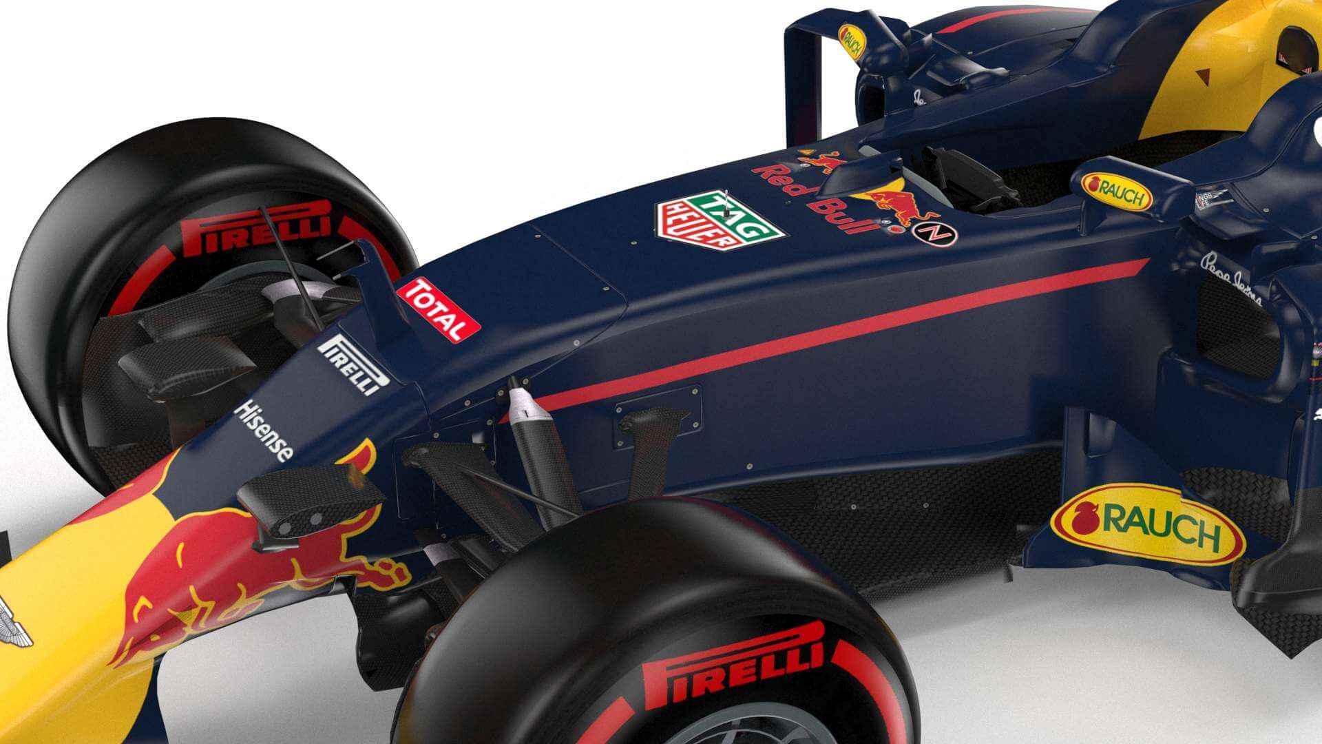 Red Bull 2016 F1 Race Car - 3D Model by Cactus3D