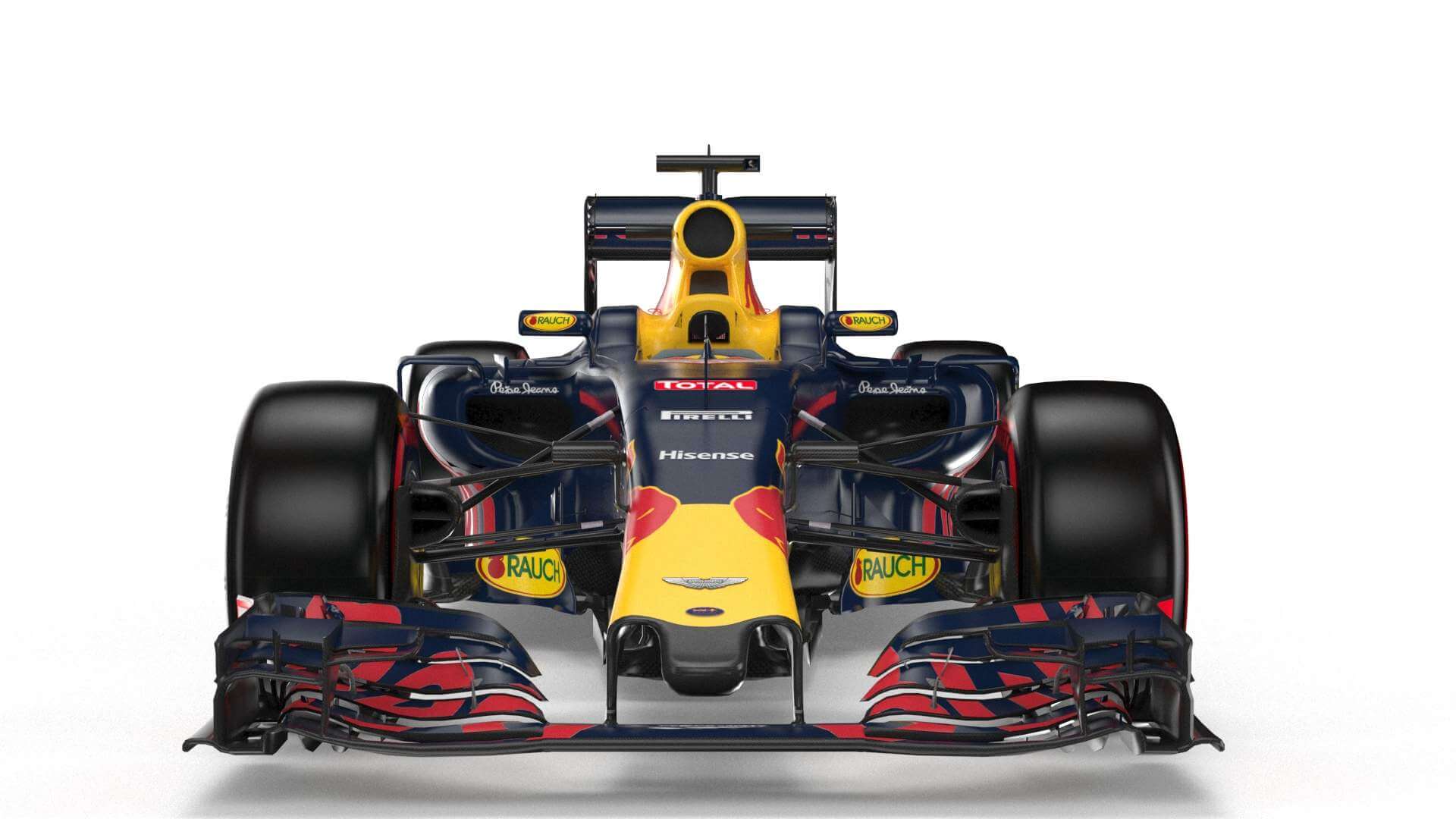 Red Bull 2016 F1 Race Car - 3D Model by Cactus3D