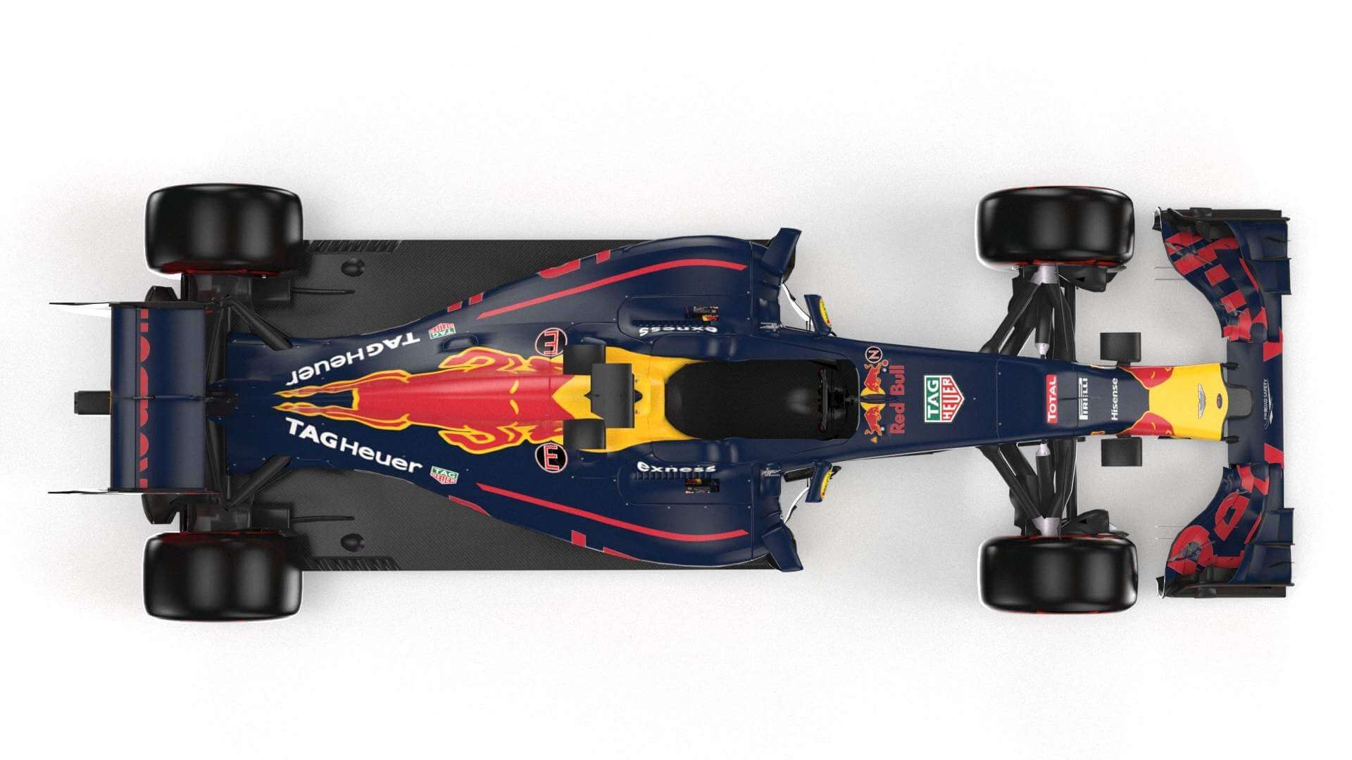 Red Bull 2016 F1 Race Car - 3D Model by Cactus3D