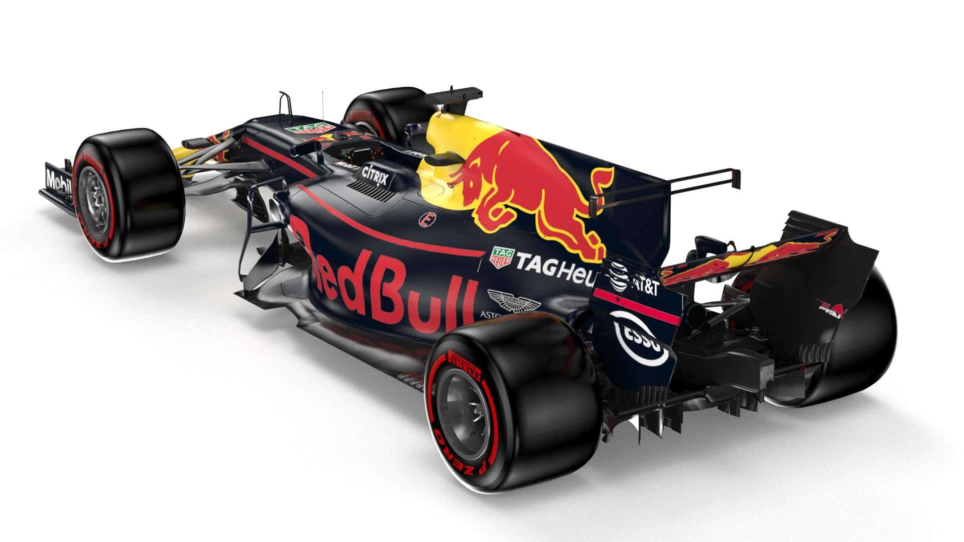 Red Bull 2017 F1 Race Car - 3D Model by Cactus3D