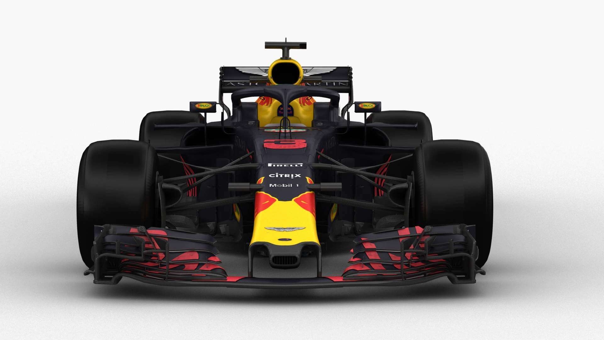 Red Bull Racing RB14 - 3D Model by Cactus3D