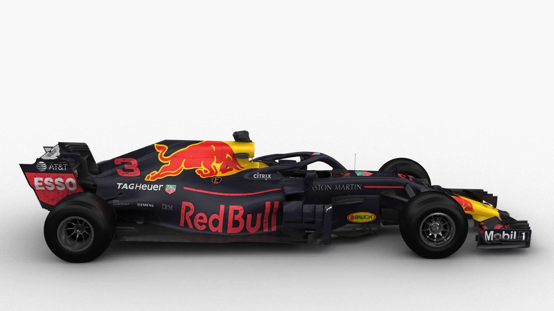 Red Bull Racing RB14 - 3D Model by Cactus3D