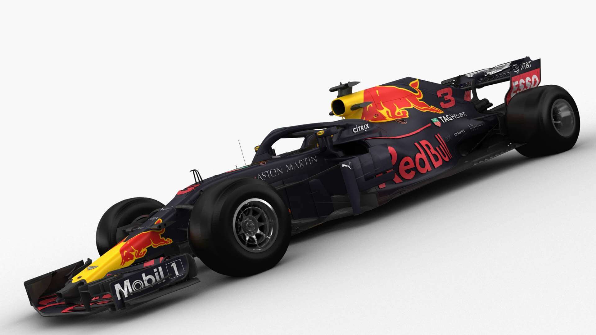Red Bull Racing RB14 - 3D Model by Cactus3D