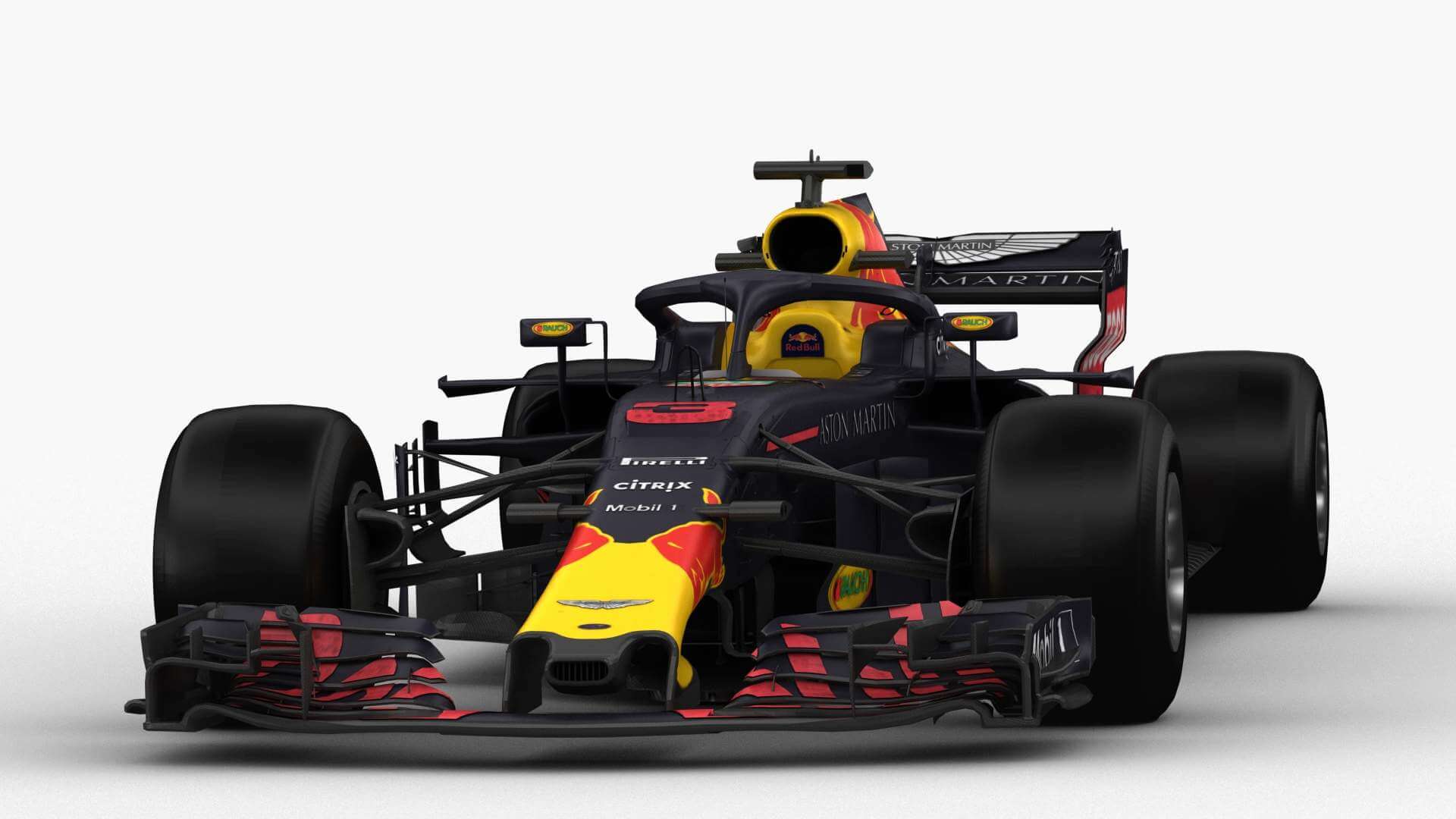 Red Bull Racing RB14 - 3D Model by Cactus3D