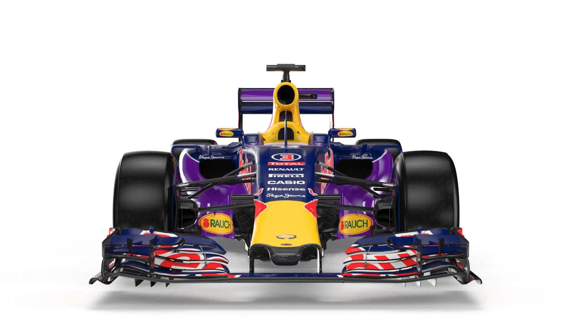 Red Bull RB11 F1 Race Car - 3D Model by Cactus3D