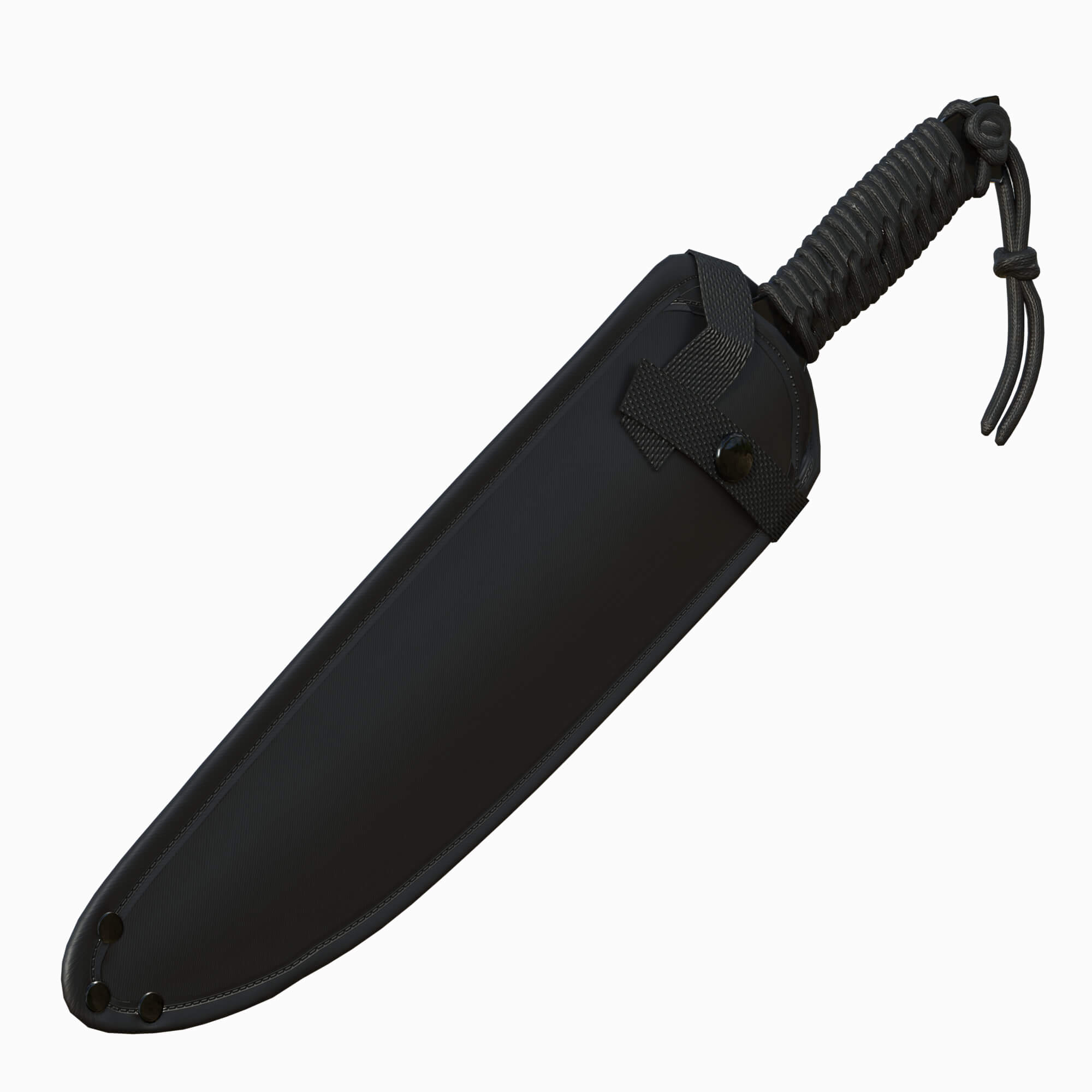 Red Guardian Twin Machete - 3D Model by Cactus3D