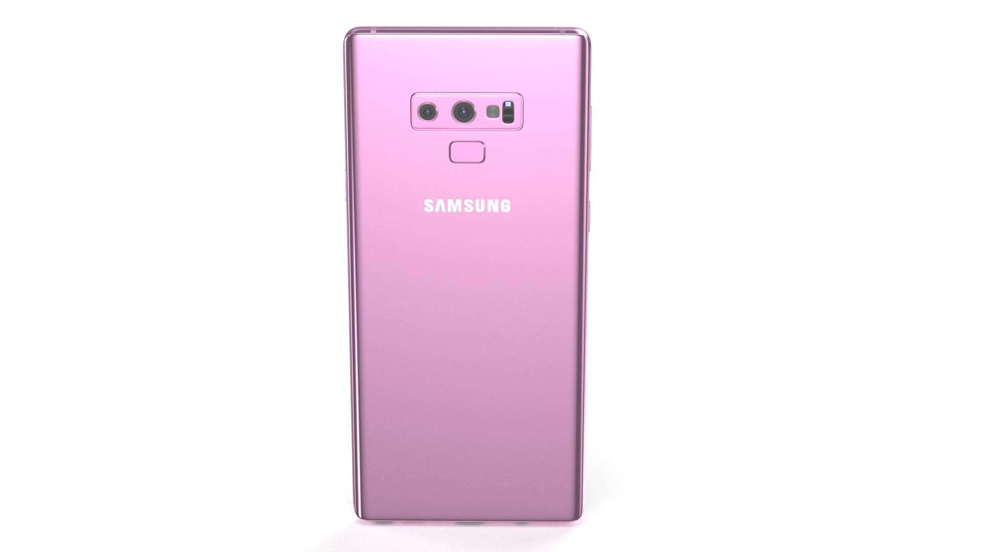 Samsung Galaxy S9 Pink - 3D Model by Cactus3D