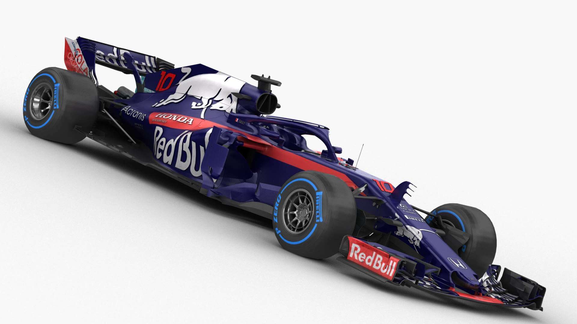 Scuderia Toro Rosso STR13 2018 - 3D Model by Cactus3D