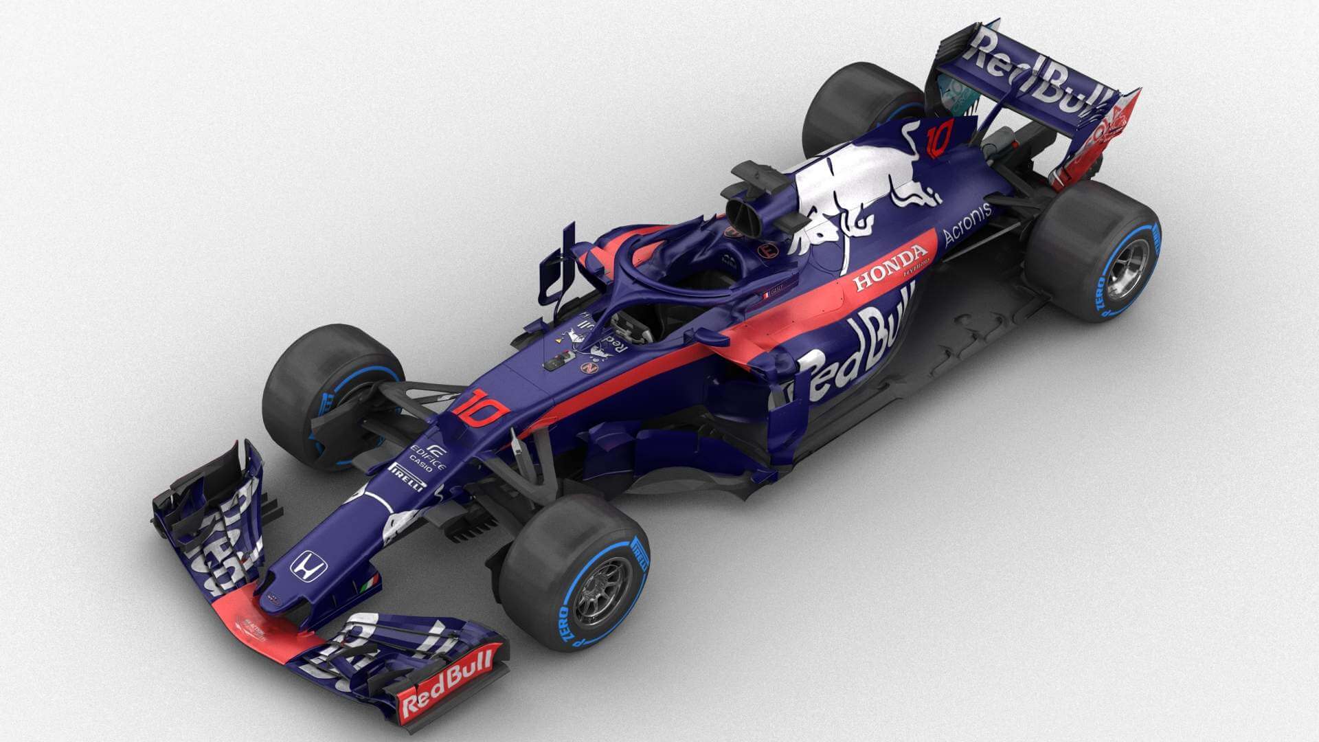 Scuderia Toro Rosso STR13 2018 - 3D Model by Cactus3D