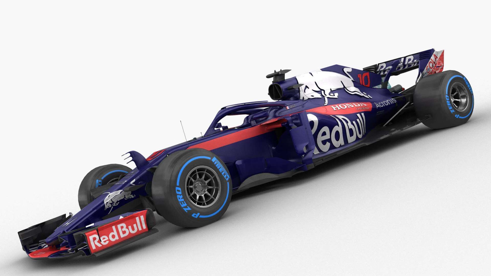 Scuderia Toro Rosso STR13 2018 - 3D Model by Cactus3D