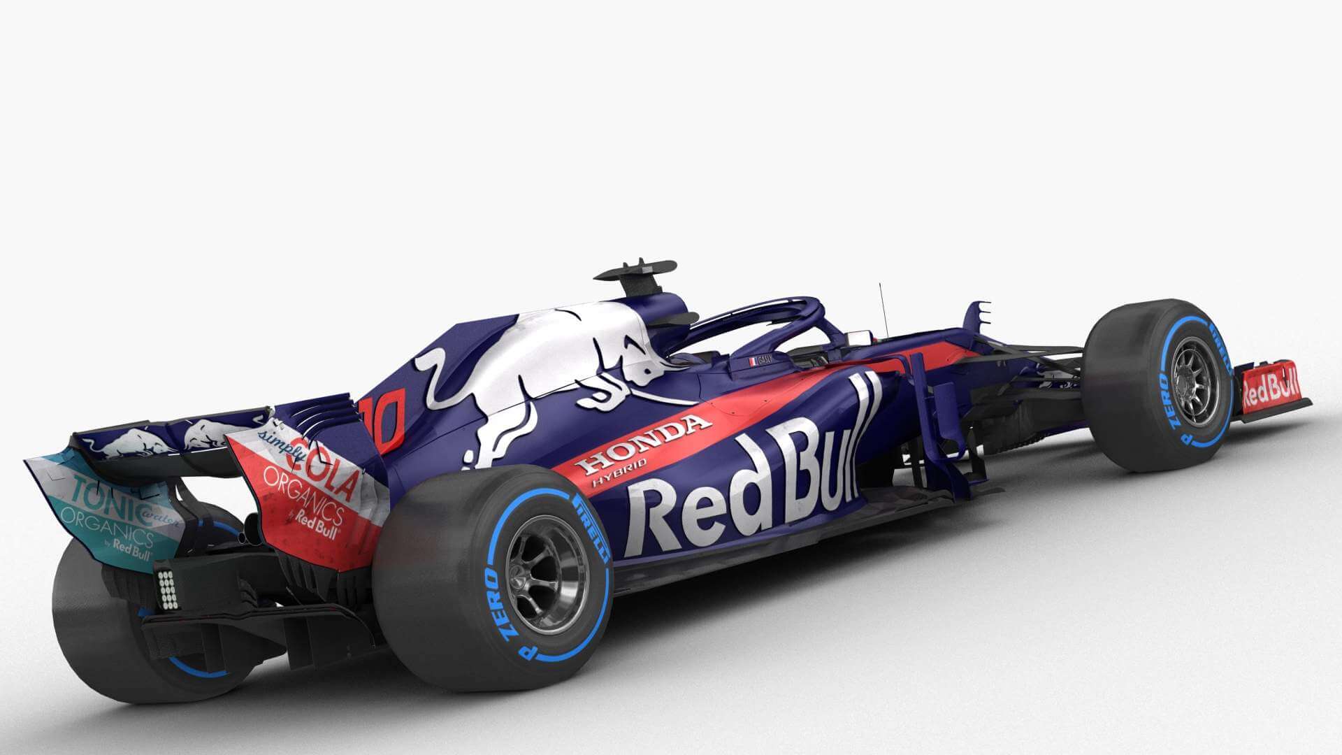 Scuderia Toro Rosso STR13 2018 - 3D Model by Cactus3D