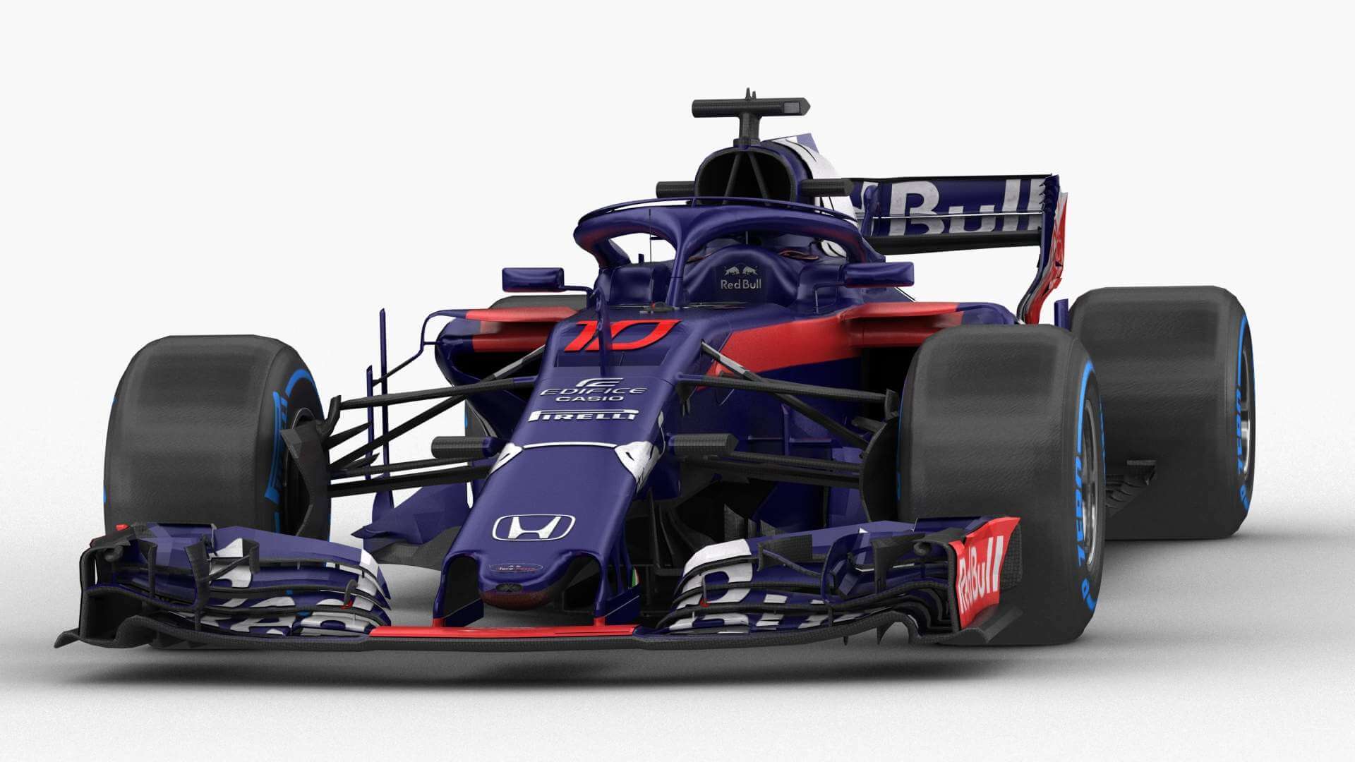 Scuderia Toro Rosso STR13 2018 - 3D Model by Cactus3D