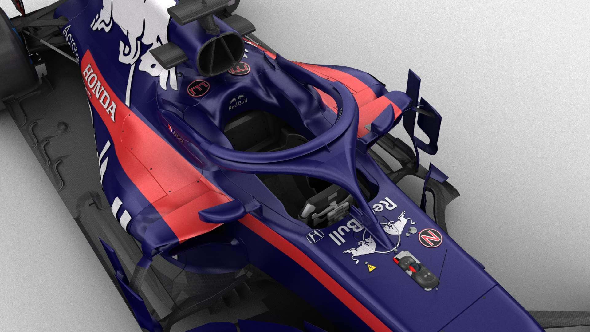 Scuderia Toro Rosso STR13 2018 - 3D Model by Cactus3D