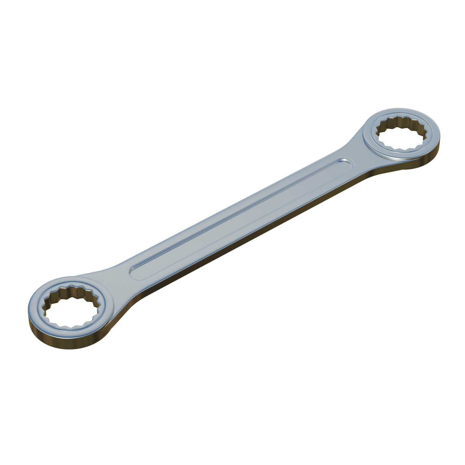 Silver Wrench - 3D Model by Cactus3D