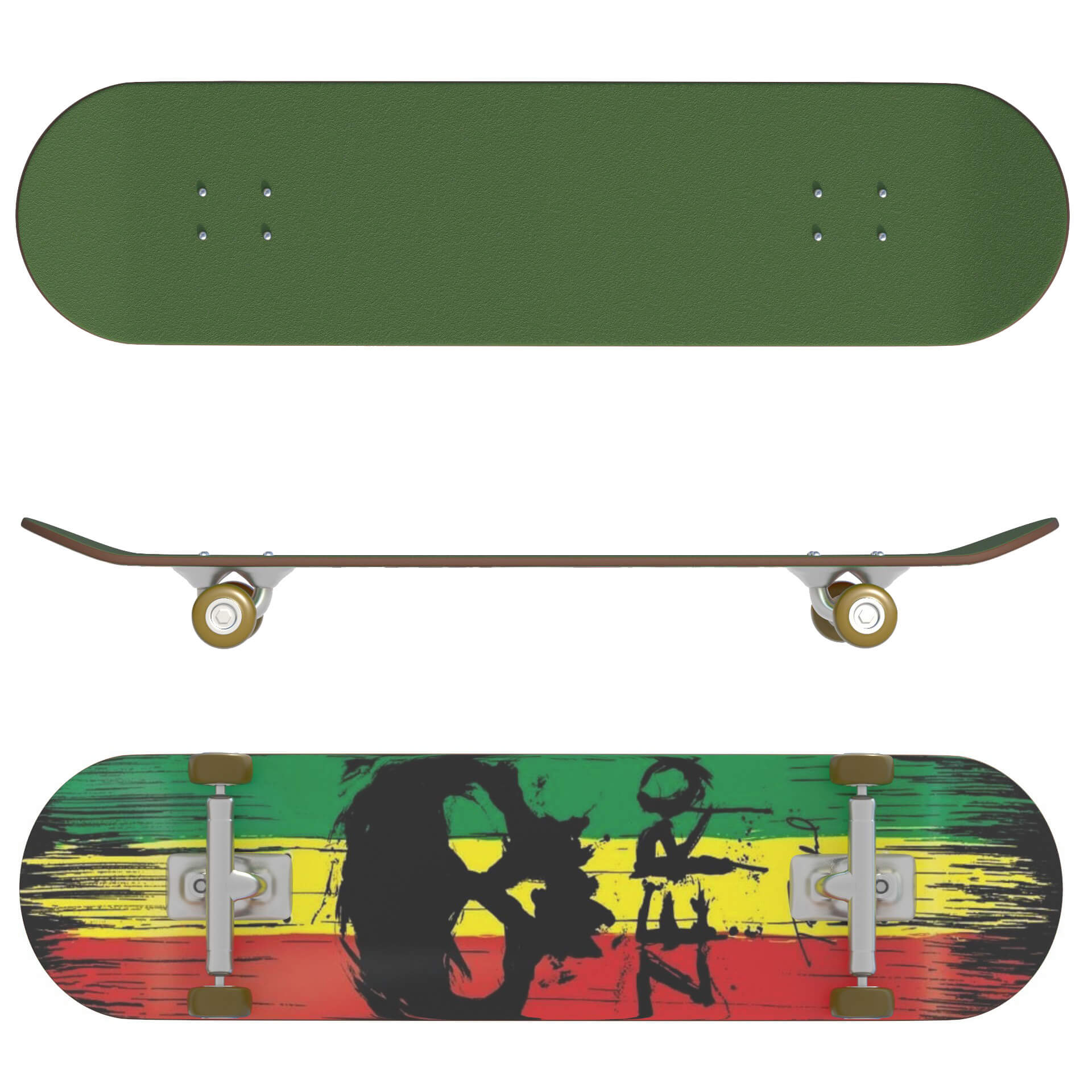 Skateboard Collection - 3D Model by Cactus3D