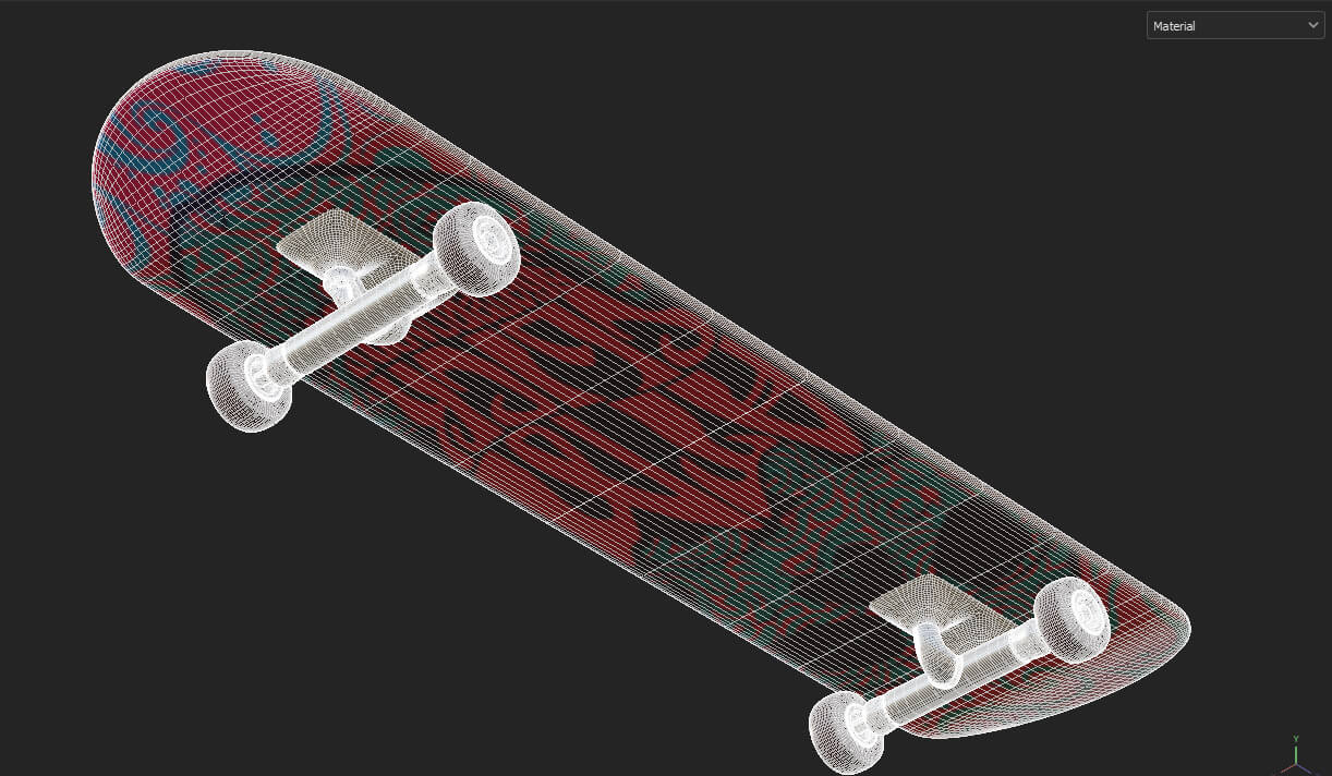Skateboard Collection - 3D Model by Cactus3D