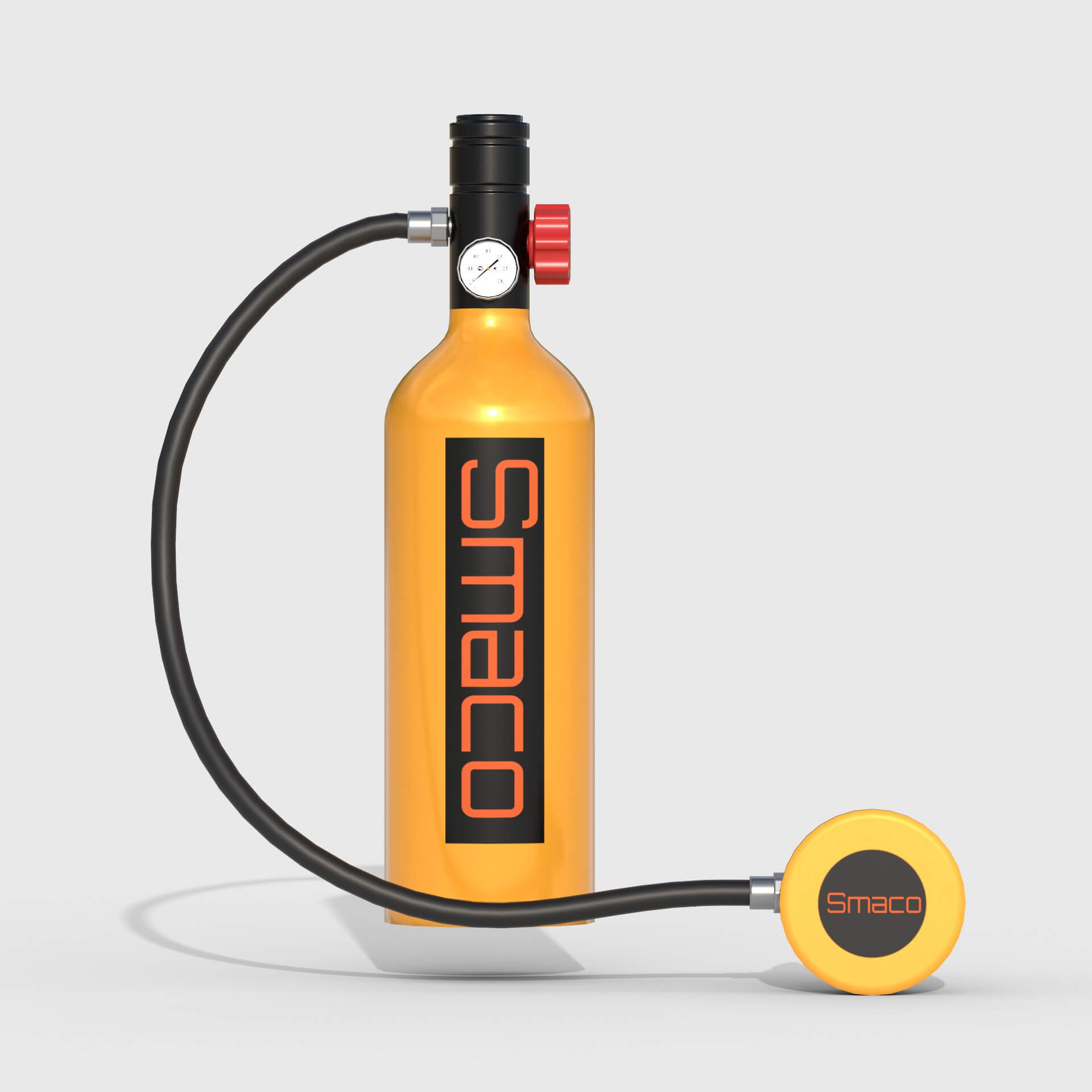 Smaco Diving Oxygen Tank - 3D Model by Cactus3D