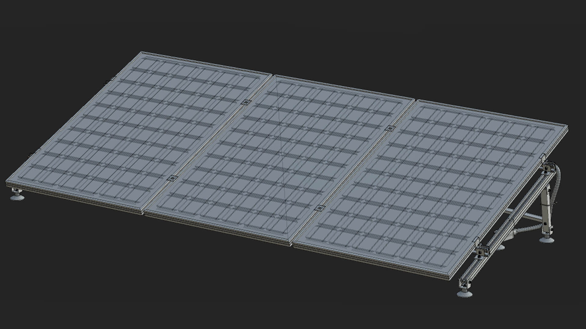 Electric Solar Panel - 3D Model by Cactus3D