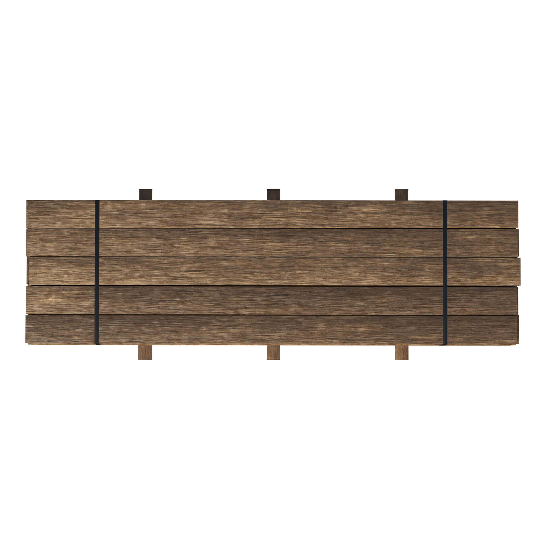 Stack of Wooden Planks - 3D Model by Cactus3D