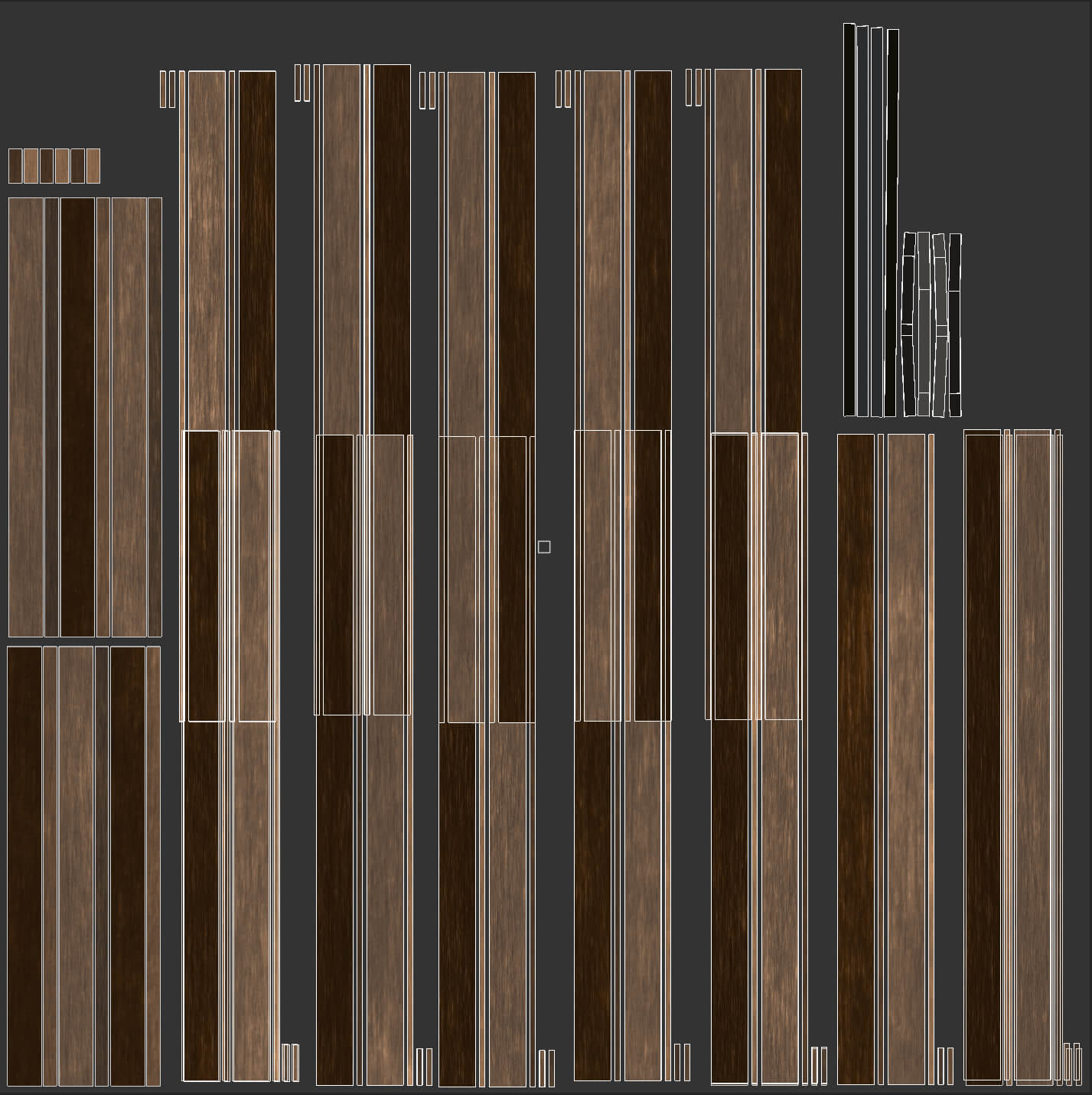 Stack of Wooden Planks - 3D Model by Cactus3D