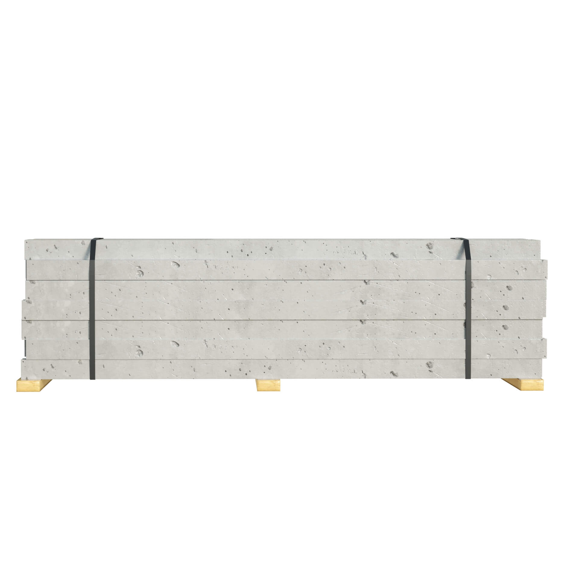 Stacked Concrete Slabs - 3D Model by Cactus3D