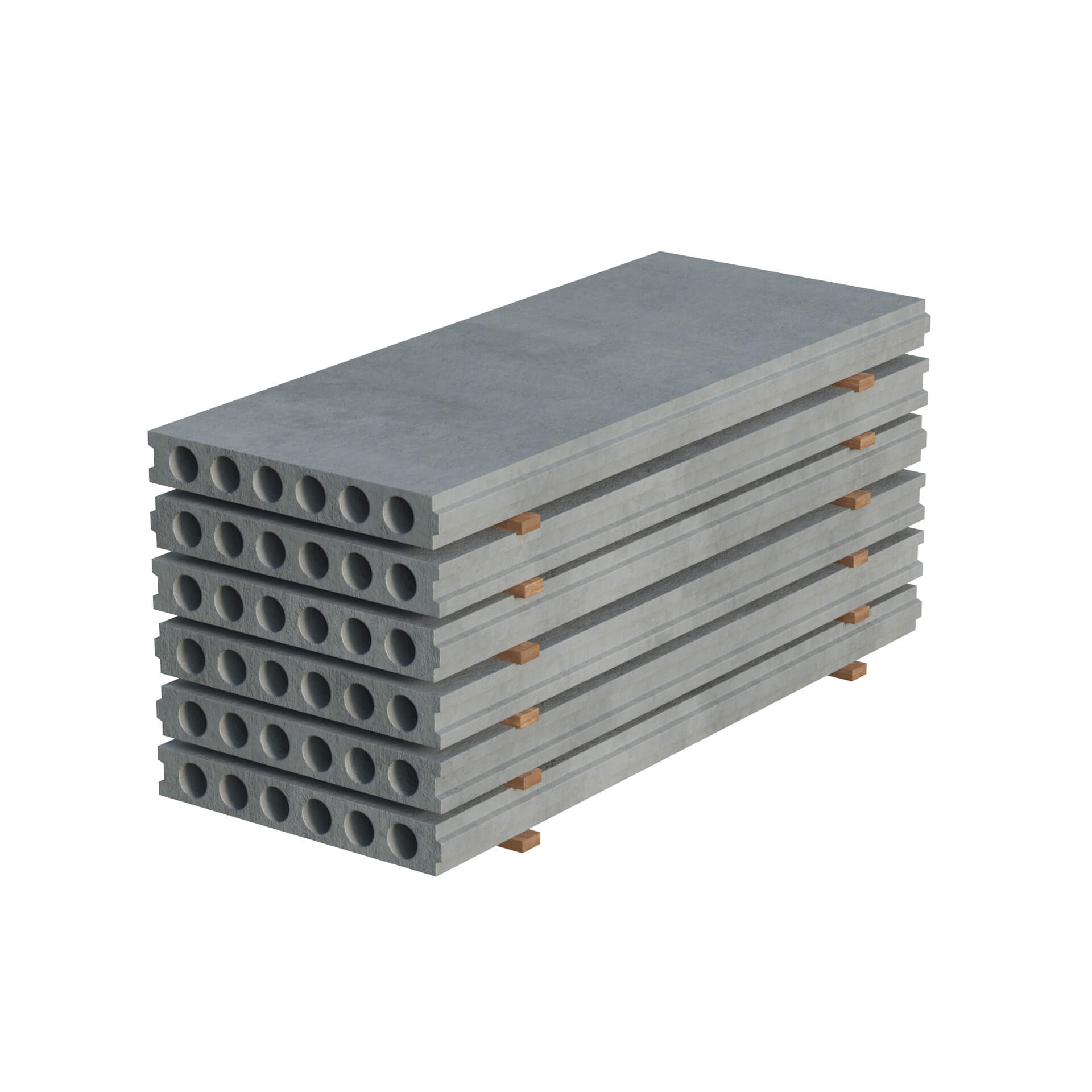 Stacked Concrete Slabs - 3D Model by Cactus3D