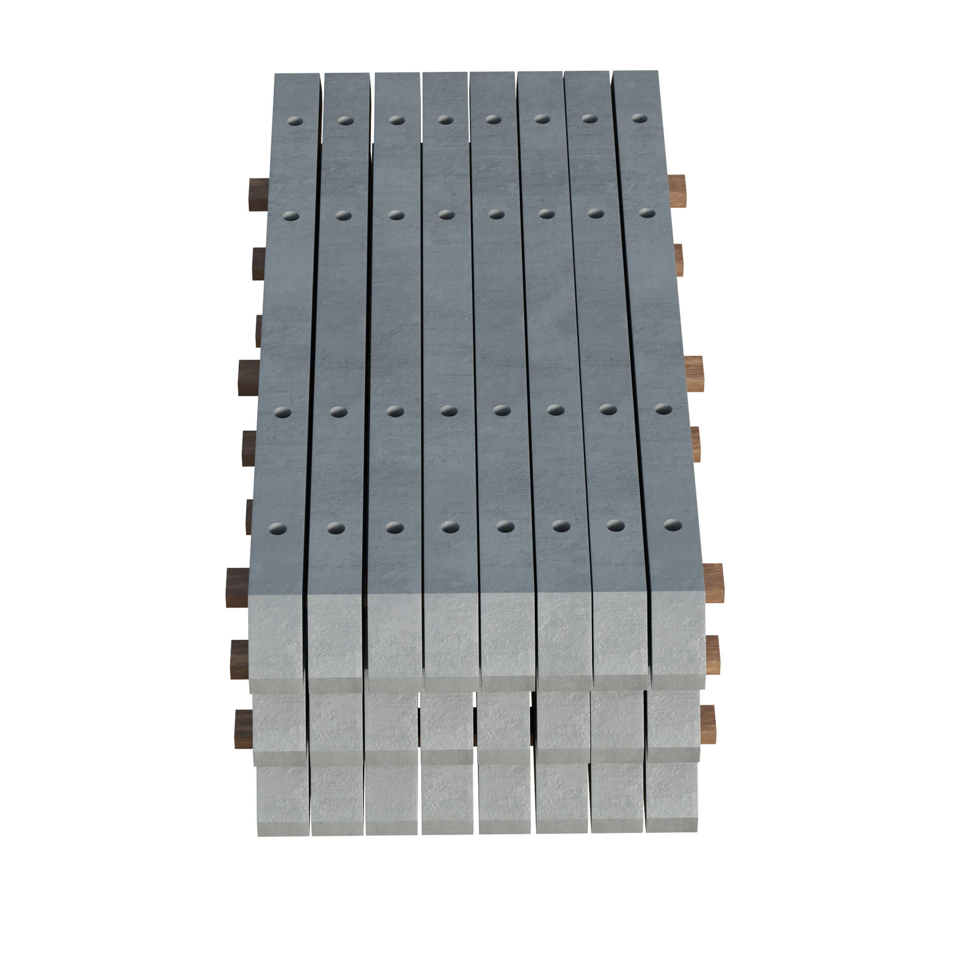 Concrete Construction Materials Collection by Cactus3D