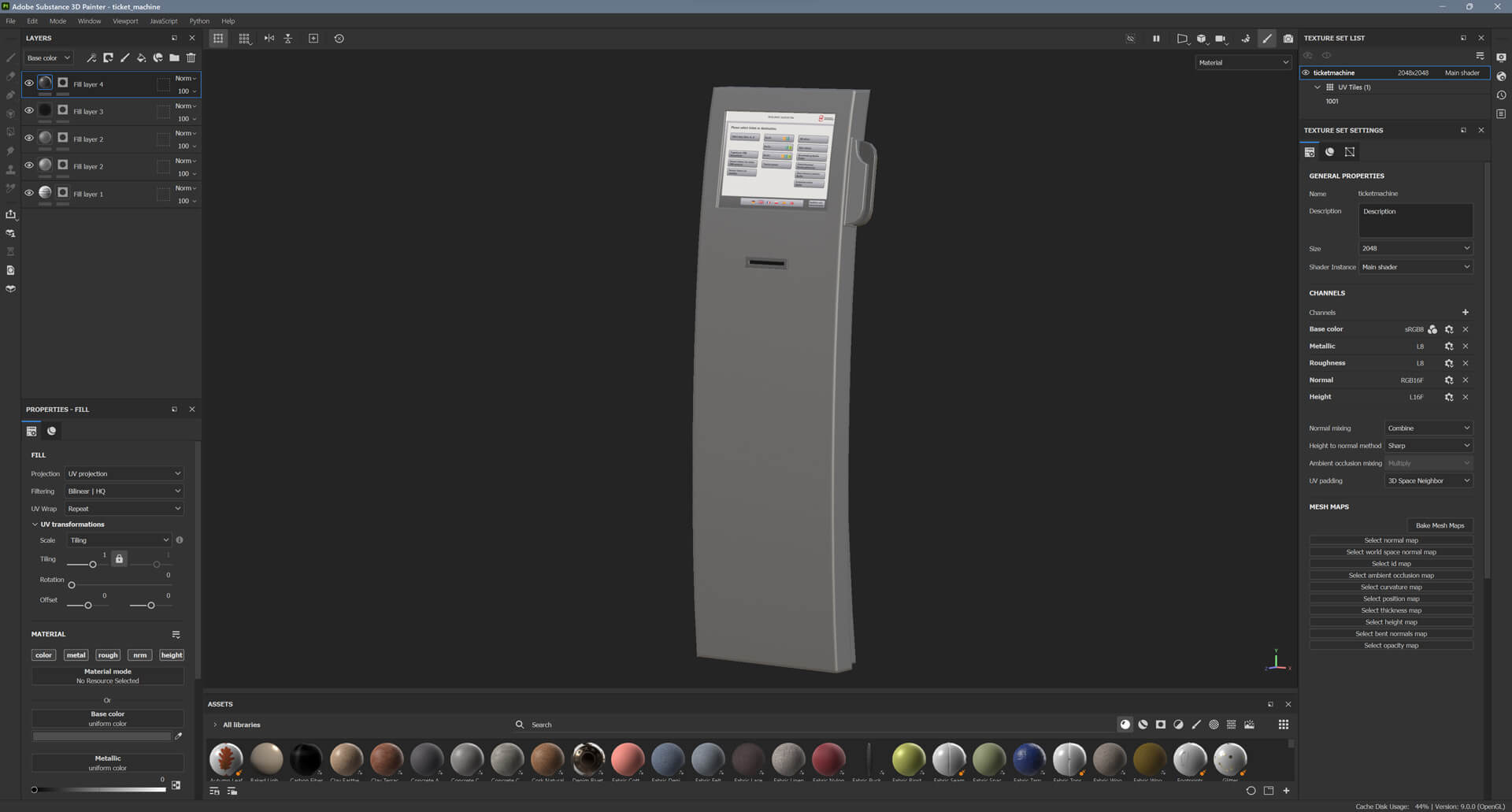 Ticket Machine - 3D Model by Cactus3D