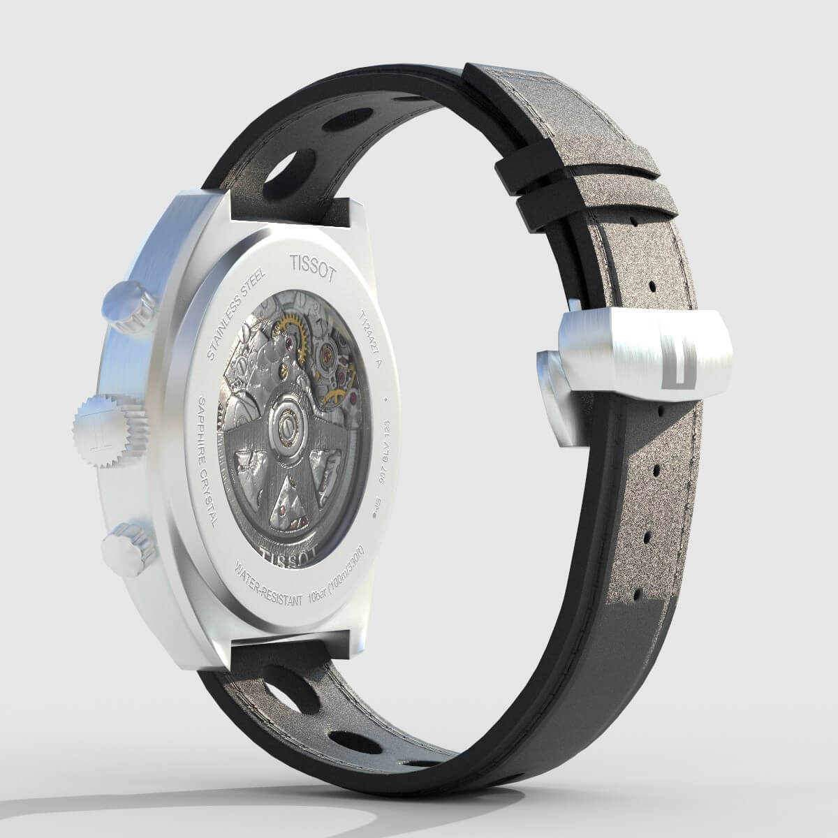 Tissot - Heritage 1973 3D Model by Cactus3D