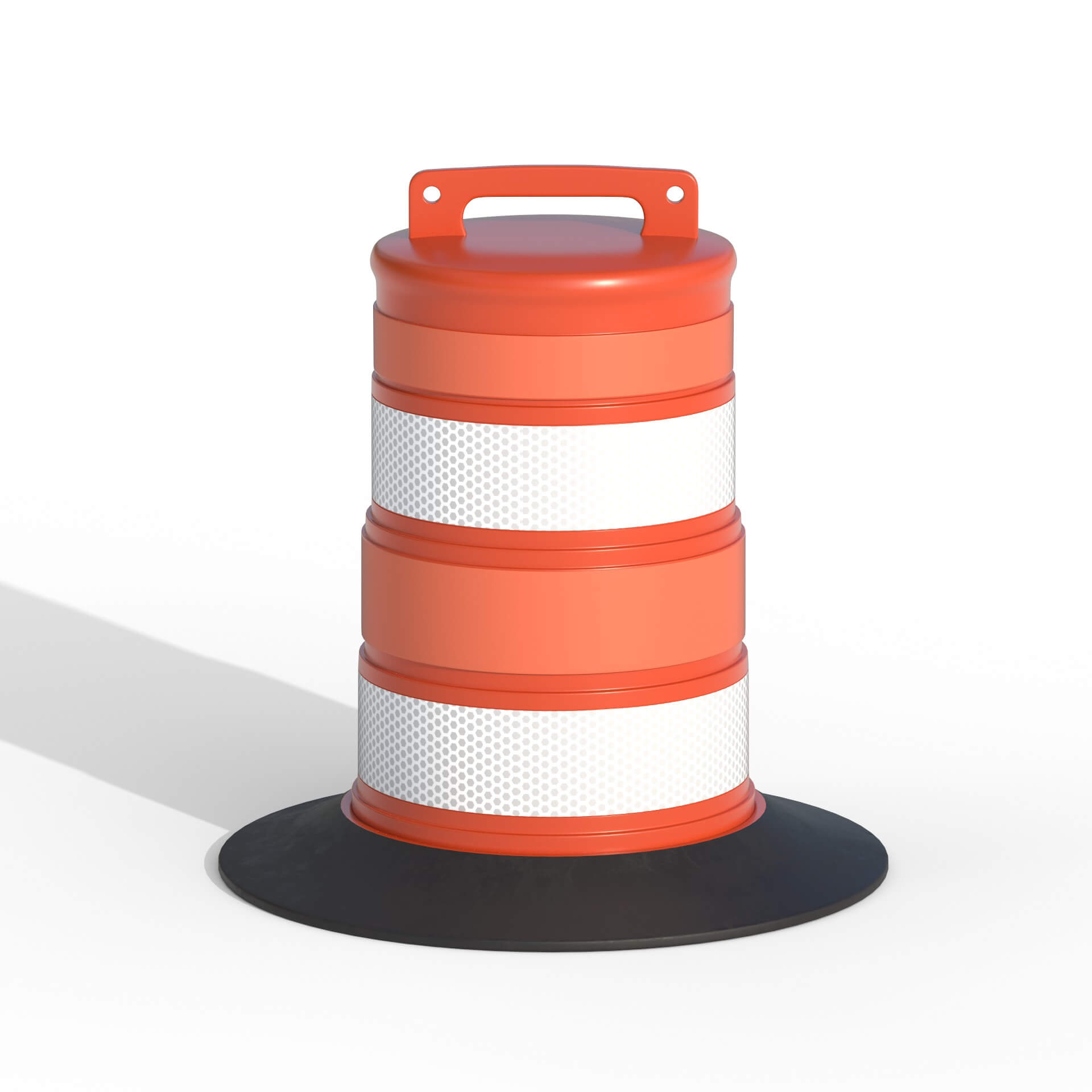 Traffic Barrel - 3D Model by Cactus3D