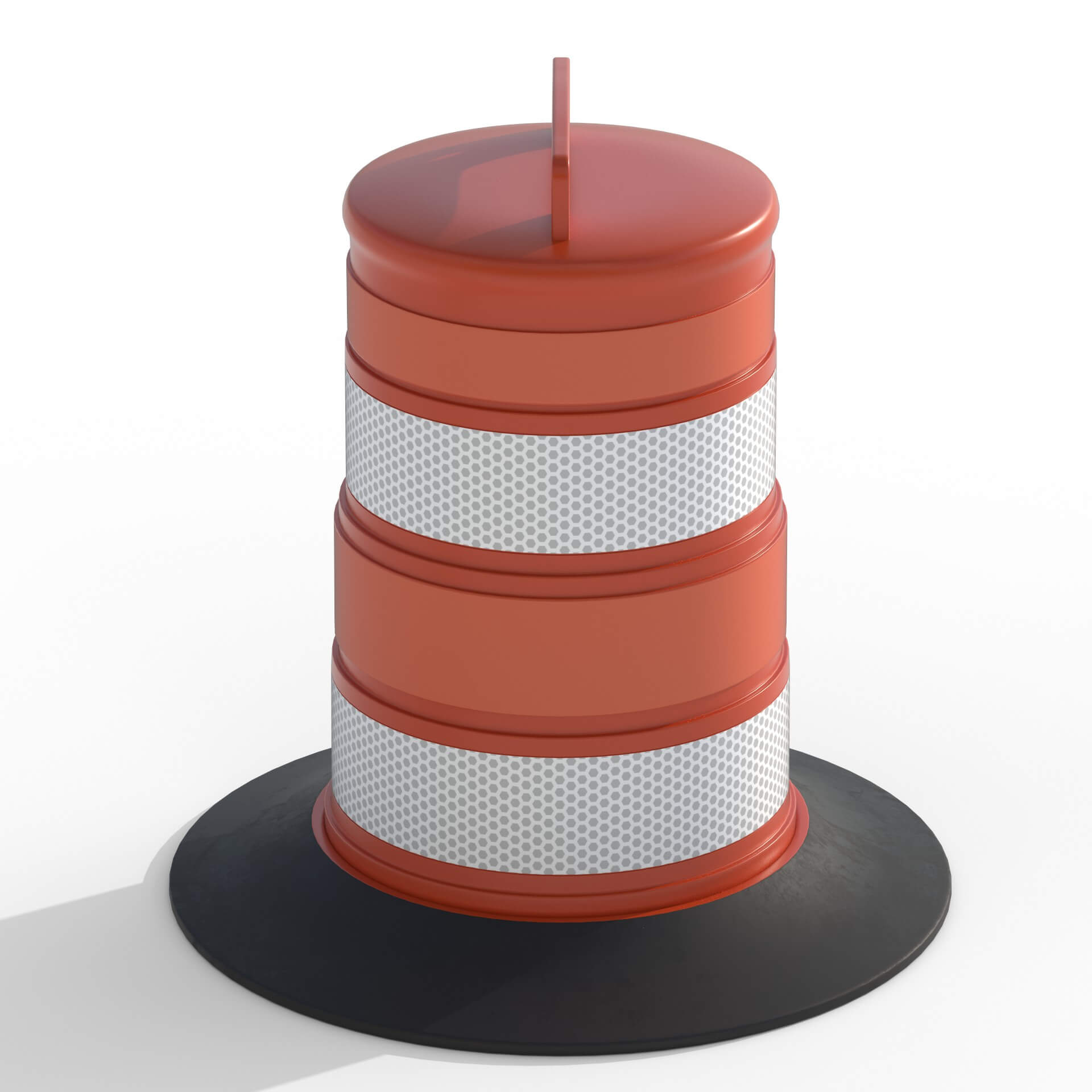 Traffic Barrel - 3D Model by Cactus3D