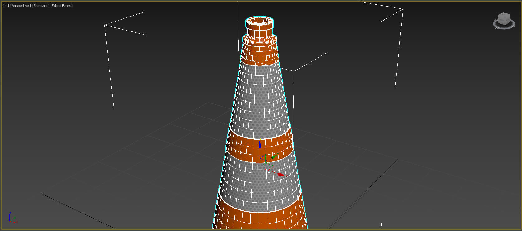 Traffic Cone - 3D Model by Cactus3D