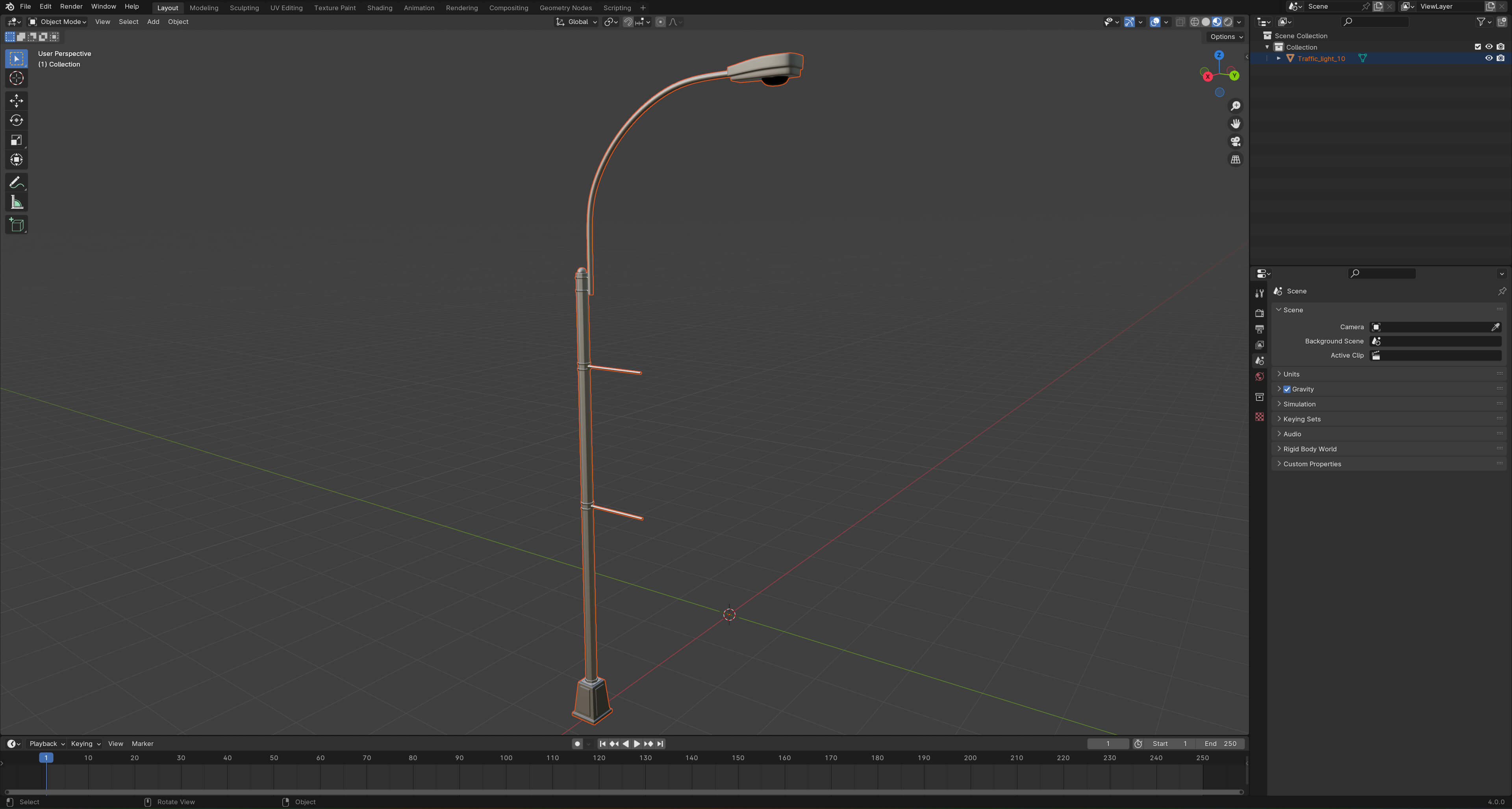 Traffic Lights and Signs Collection - 3D Model by Cactus3D