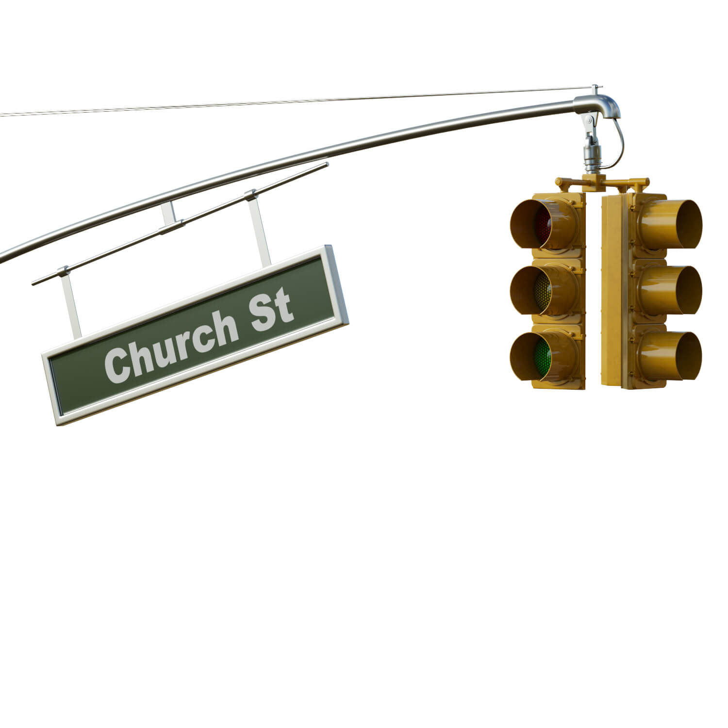 Traffic Lights and Signs Collection - 3D Model by Cactus3D