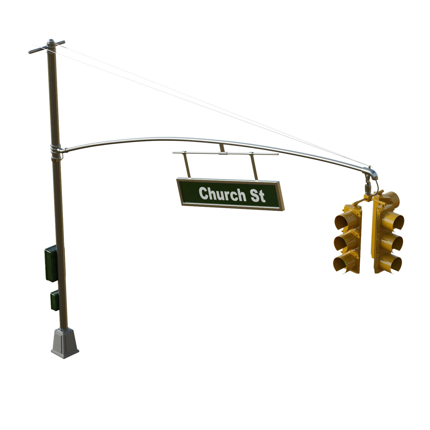 Traffic Lights and Signs Collection - 3D Model by Cactus3D